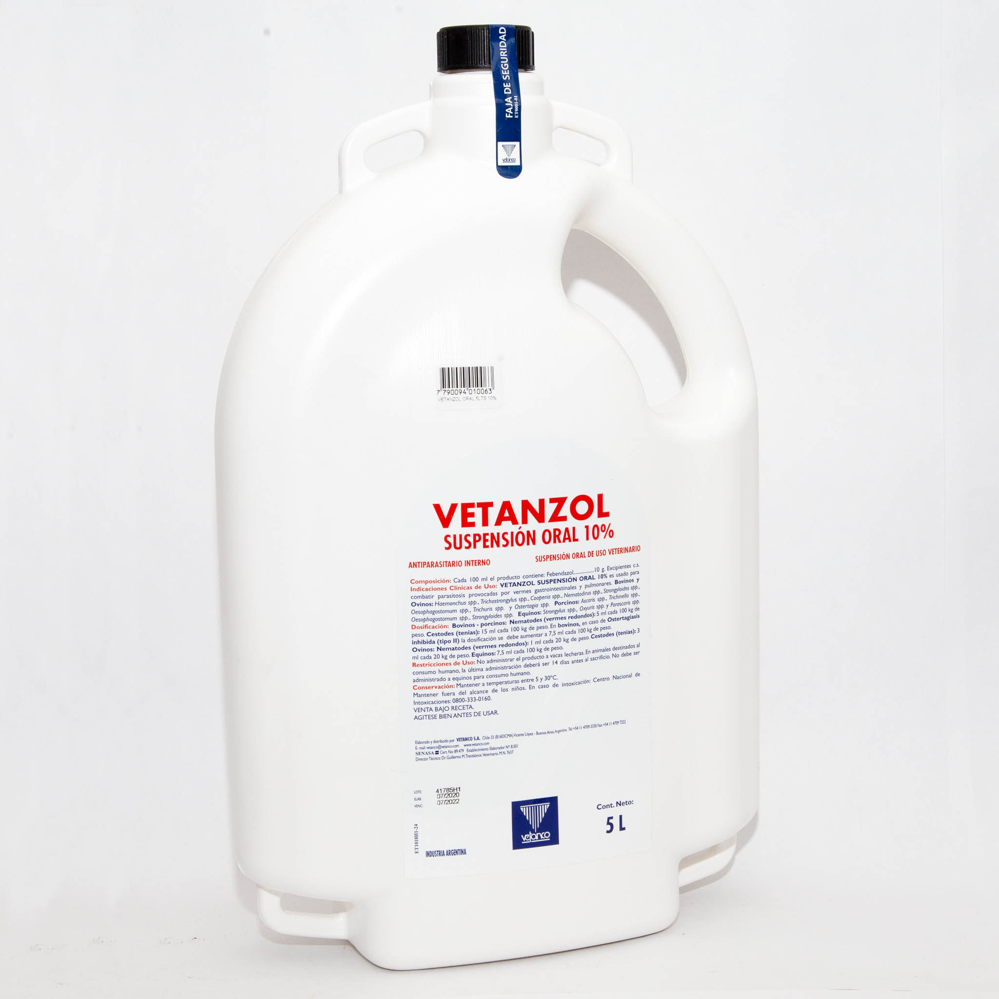 VETANZOL ORAL 10% 1L – La San Martín.